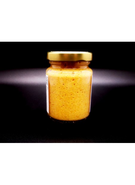 Moutarde douce au safran du Quercy - Moutarde safranée - Safran d'Oc